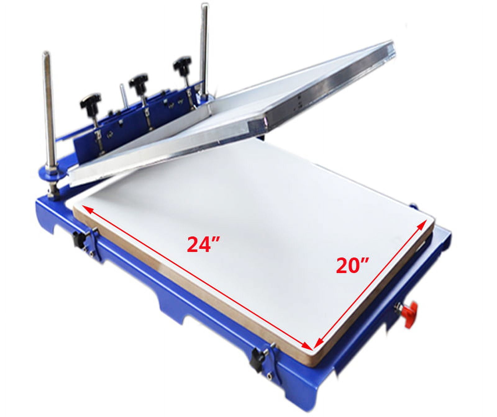 TECHTONGDA 1 Color Screen printing Machine Silk Screen Press Printer ...
