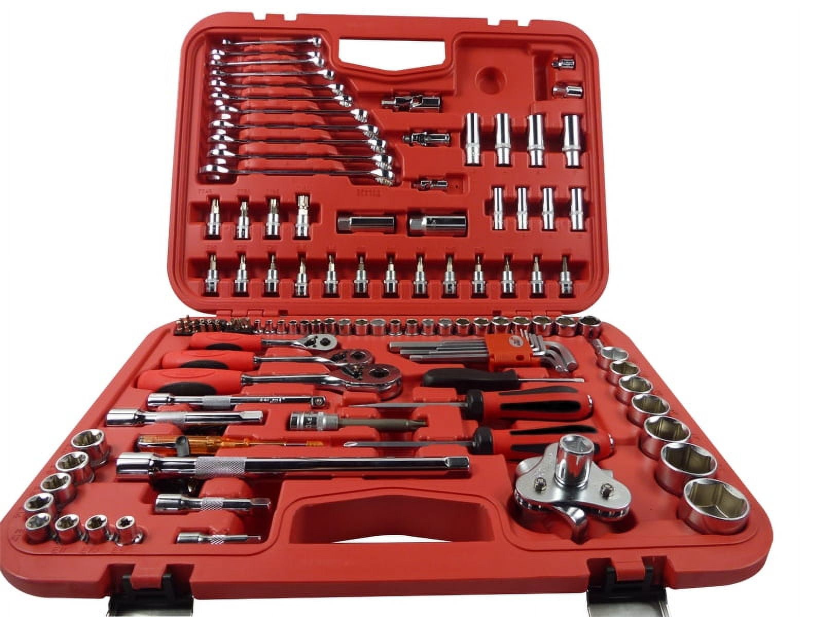 TECHTONGDA 121 Pieces Socket Set Professional Repair Ratchet Universal ...