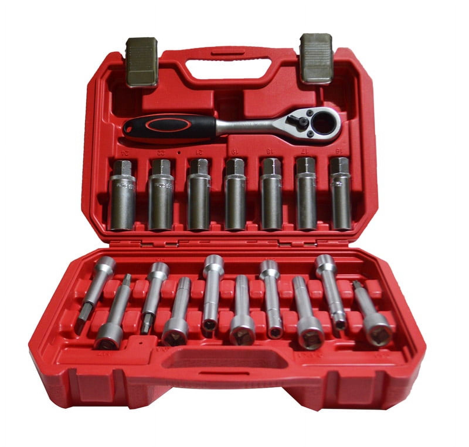 TECHTONGDA 18PCS Suspension Shock Absorber Strut Nut Removal Tool Kit ...