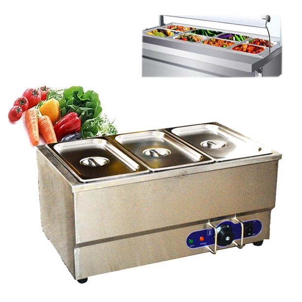 TECHTONGDA Buffet Food Warmer Stainless Steel Bain Marie Buffet ...
