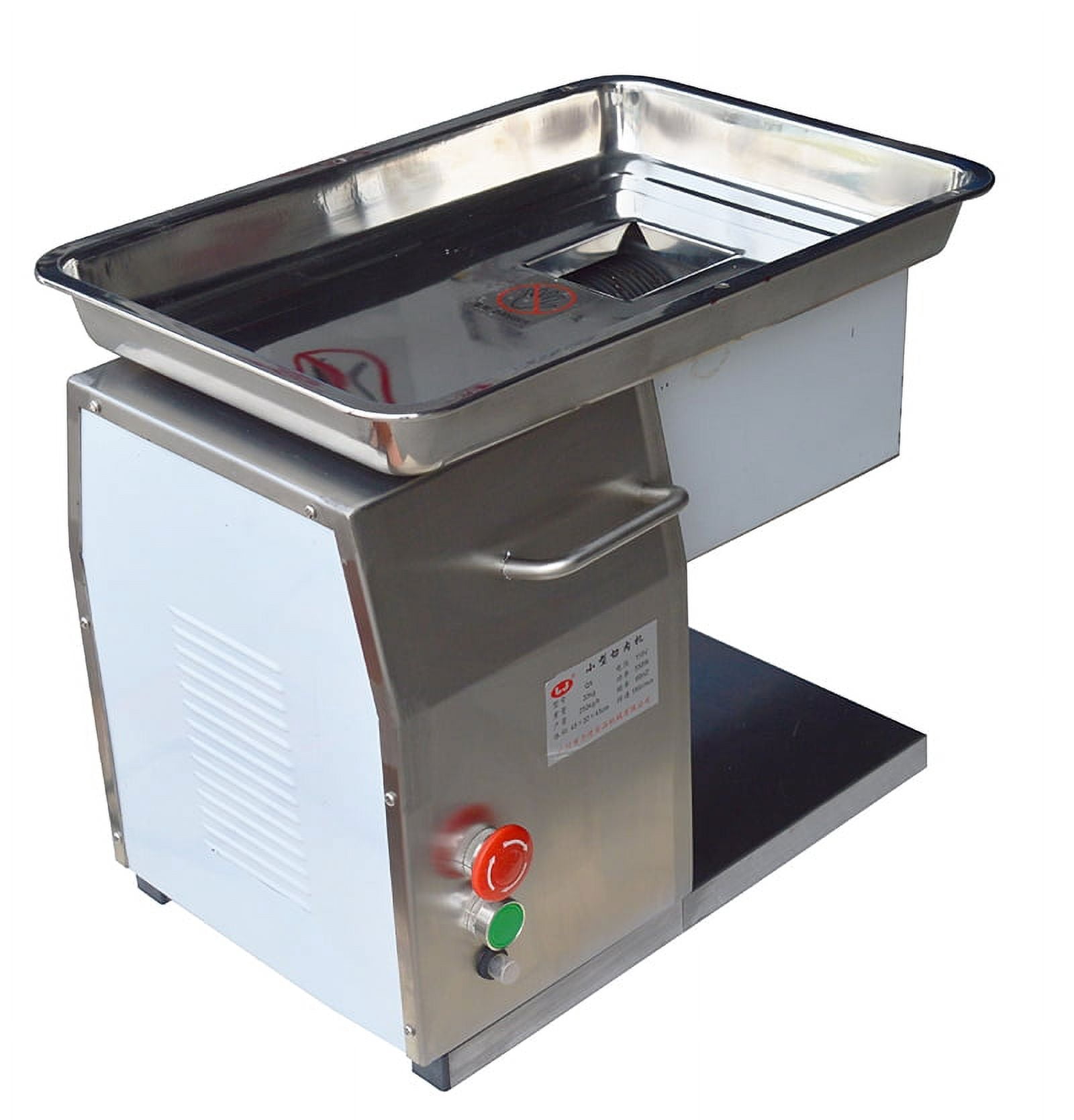 TECHTONGDA Commercial Electric Meat Cutting Machine Slicer Cutter Steak ...