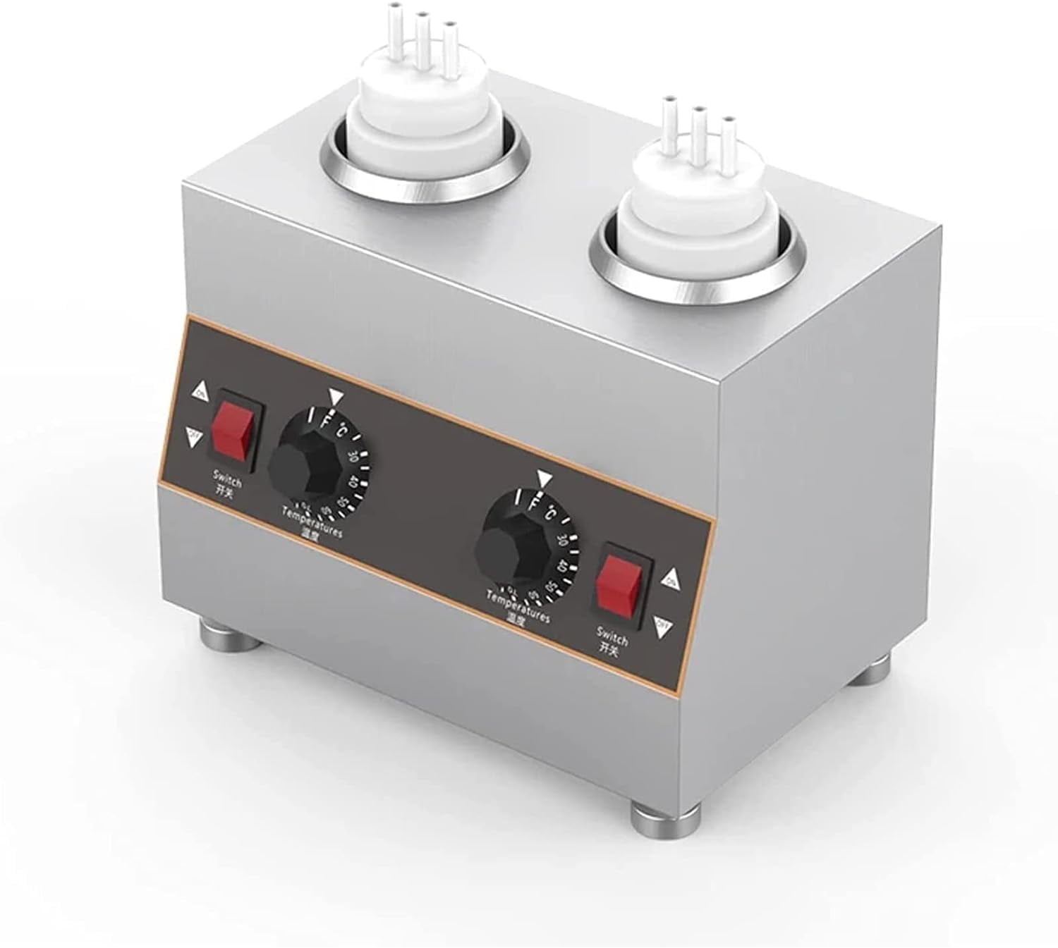 TECHTONGDA Electric Food Sauce Warmer Heater 110V Cheese Dispenser Jam ...