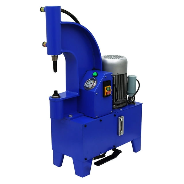 TECHTONGDA Electric Riveting Machine Hydraulic Rivet Machine Brake Pad ...