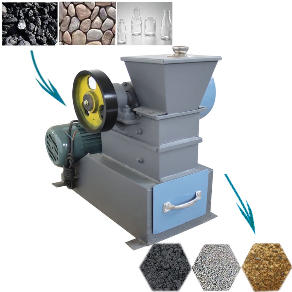 TECHTONGDA Electric Rock Crush Machine Ore Coal Crusher Mini Jaw ...