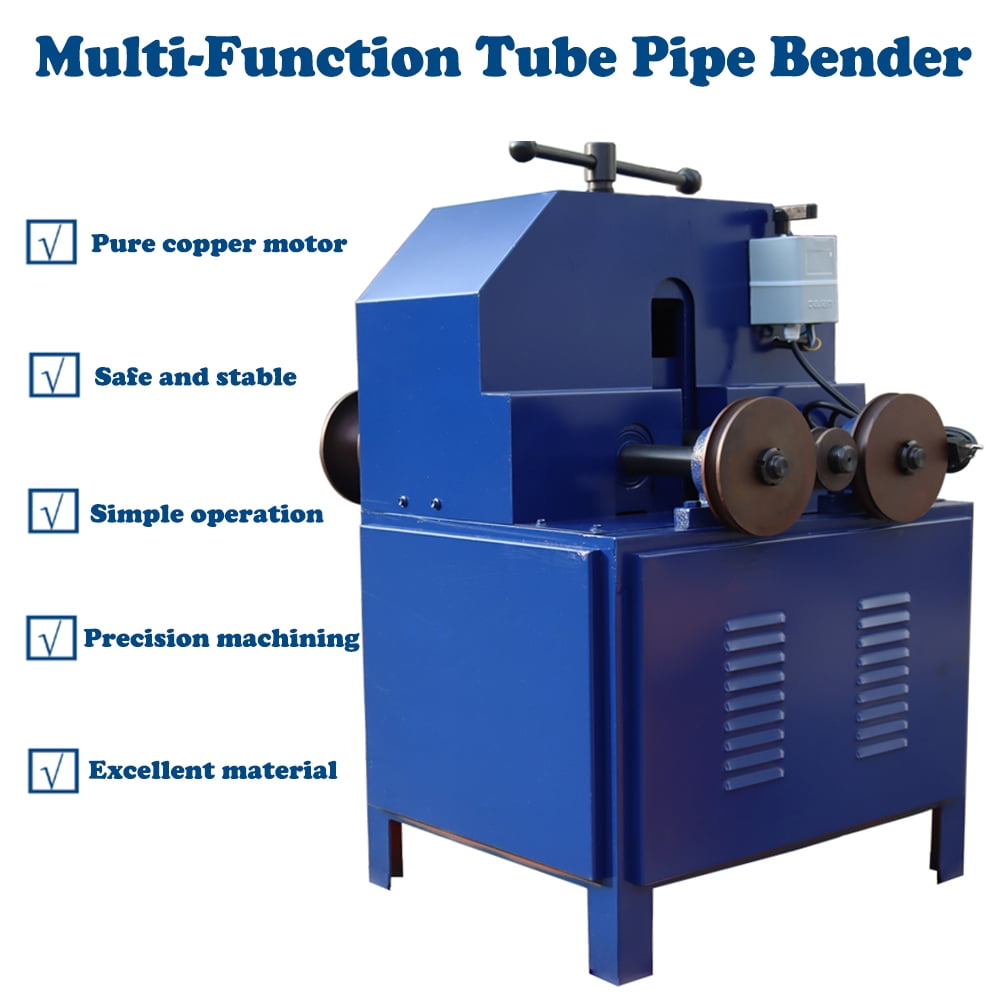 TECHTONGDA Electric Tube Bender Rolling Pipe Bending Machine Square/Round Benders Dies - Walmart.com