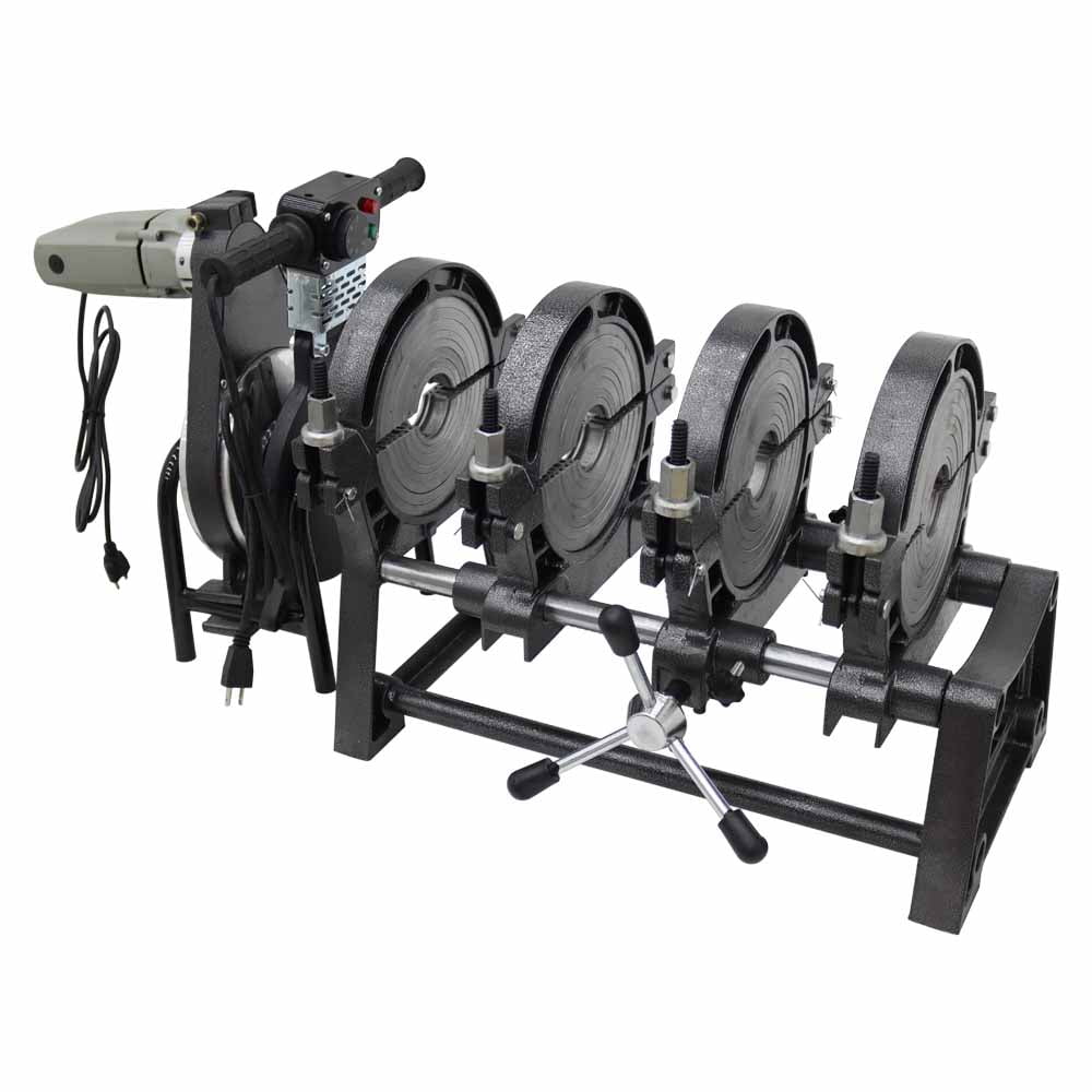 TECHTONGDA HDPE Butt Fusion Welding Machine 4 Clamps Pipe Fusion Welder ...