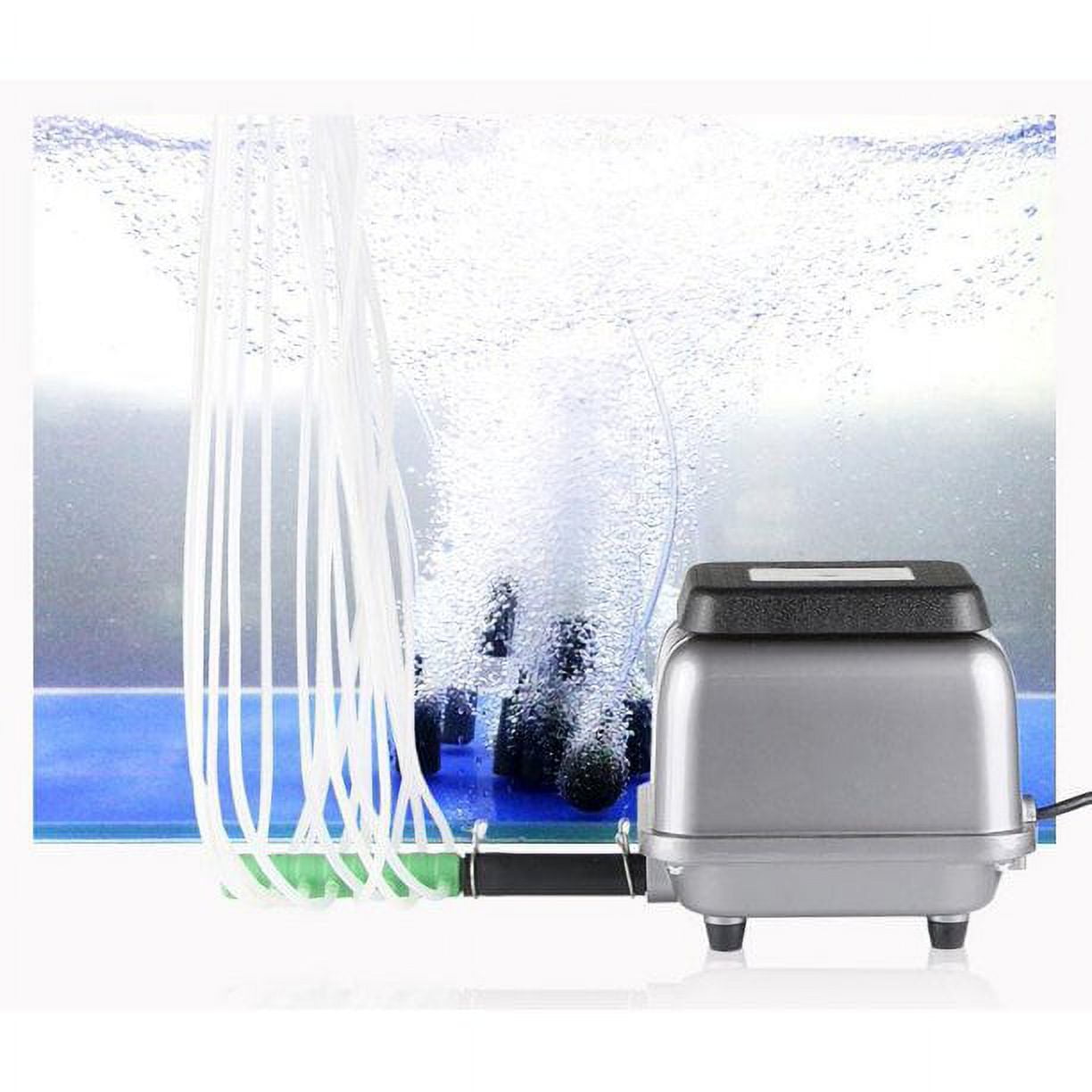 TECHTONGDA 80W Linear Septic Air Pump, Electromagnetic Aquarium Aerator ...