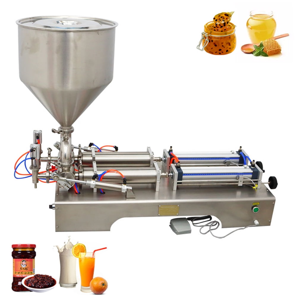 TECHTONGDA Paste Liquid Filling Machine Pneumatic 100-1000ml Stainless ...