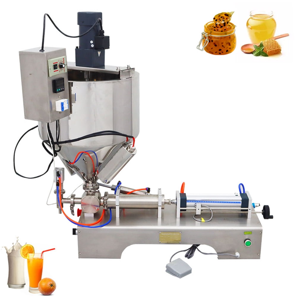 TECHTONGDA Paste Liquid Heating and Stirring Filling Machine Pneumatic ...