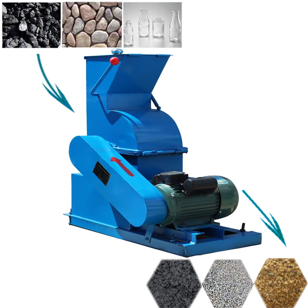 TECHTONGDA Small Electric Rock Crusher - Hammer Crushing Machine for ...