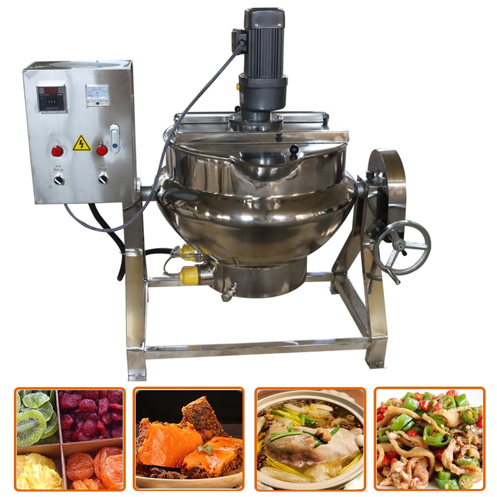 TECHTONGDA Tiltable Jacketed Kettle Stainless Steel Jacketed Pot with ...