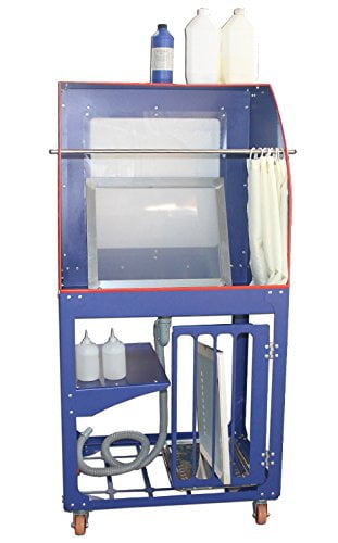 TECHTONGDA Vertical Type Screen Printing Washout Tank 110V Backlighting ...