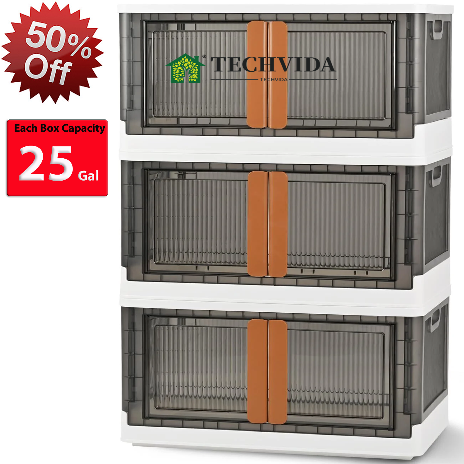 Niche Cubo Storage Set- 4 Full Cubes/4 Half Cubes with Foldable Storage ...