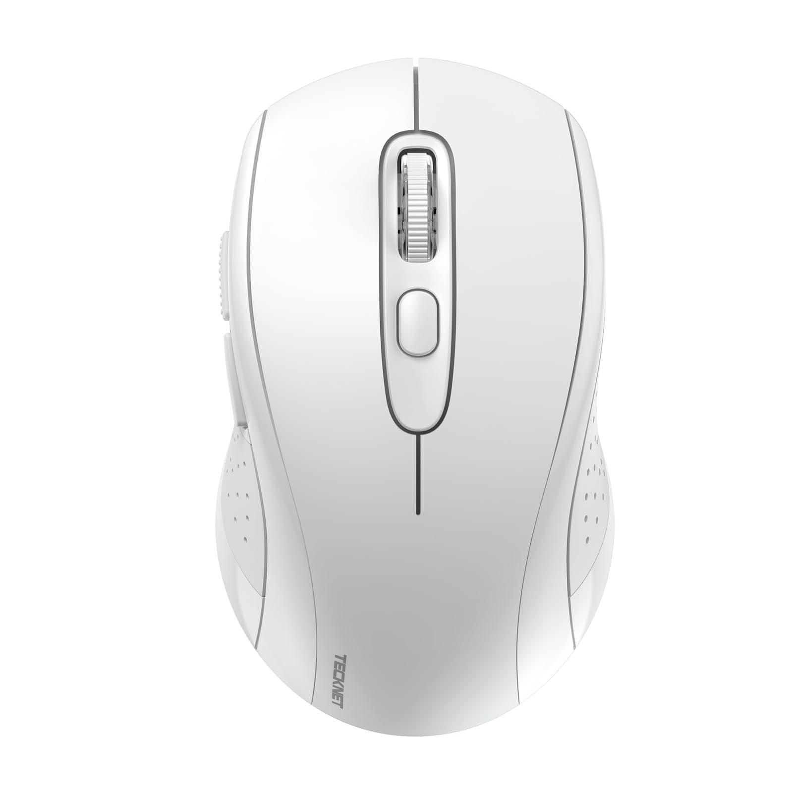 TECKNET Bluetooth Mouse 2-in-1(BT 5.0/3.0+2.4Ghz) Wireless with ...