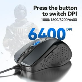 Dell Wired Mouse with Fingerprint Reader - MS819 - Walmart.com