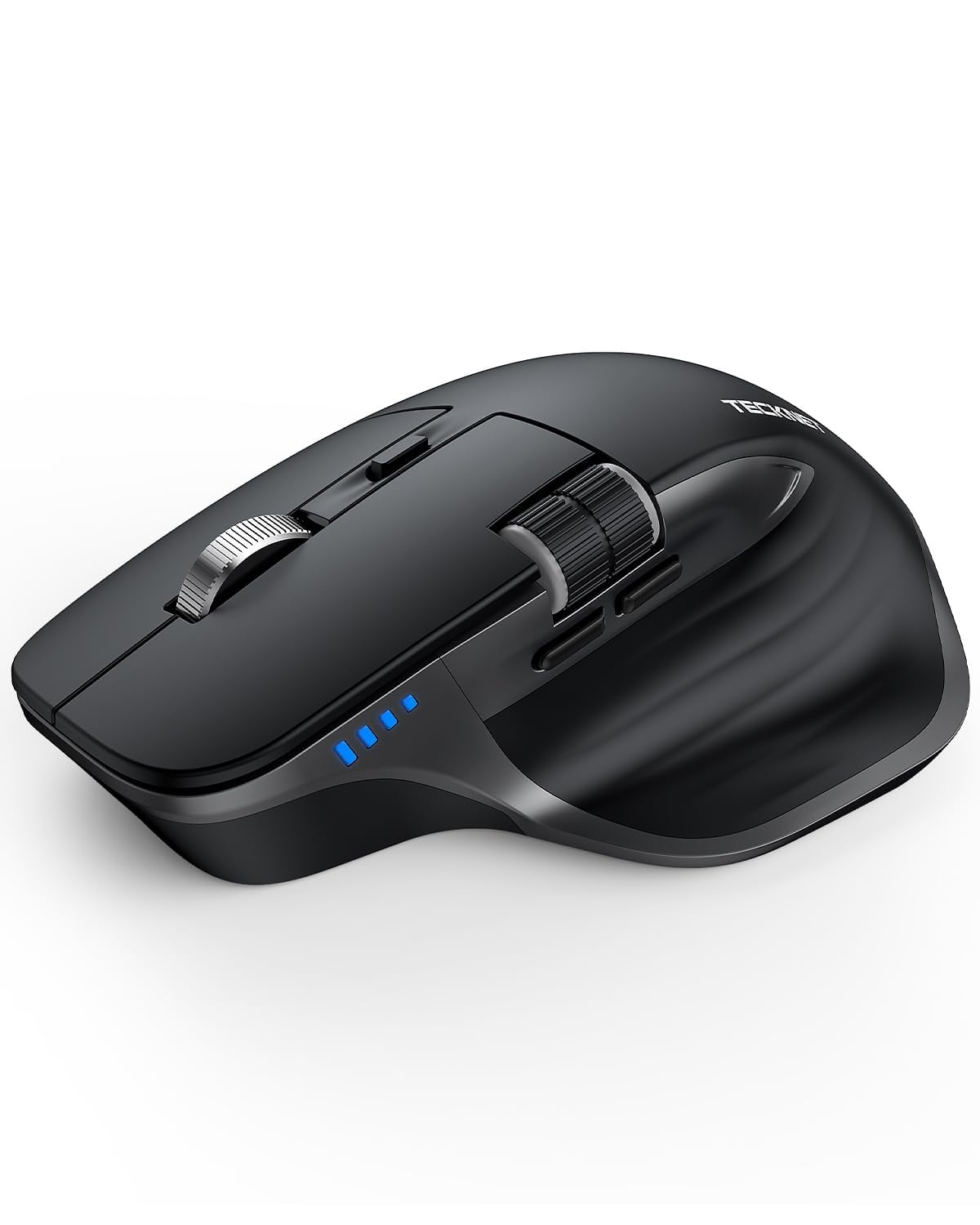 TECKNET Wireless Mouse, Bluetooth Mouse (BT5.0/5.0 & 2.4G) Rechargeable ...
