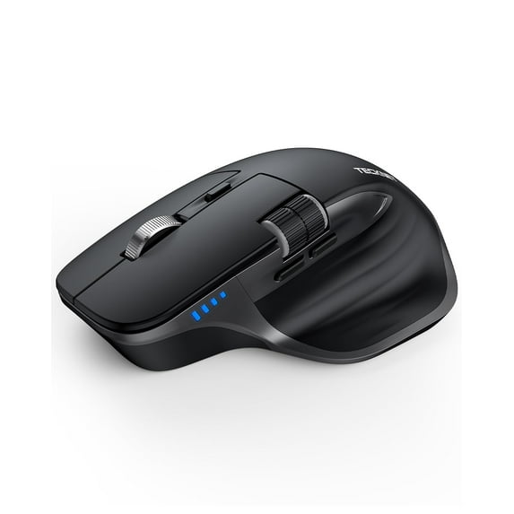 TECKNET Wireless Mouse, Bluetooth Mouse (BT5.0/5.0 & 2.4G) Rechargeable ...