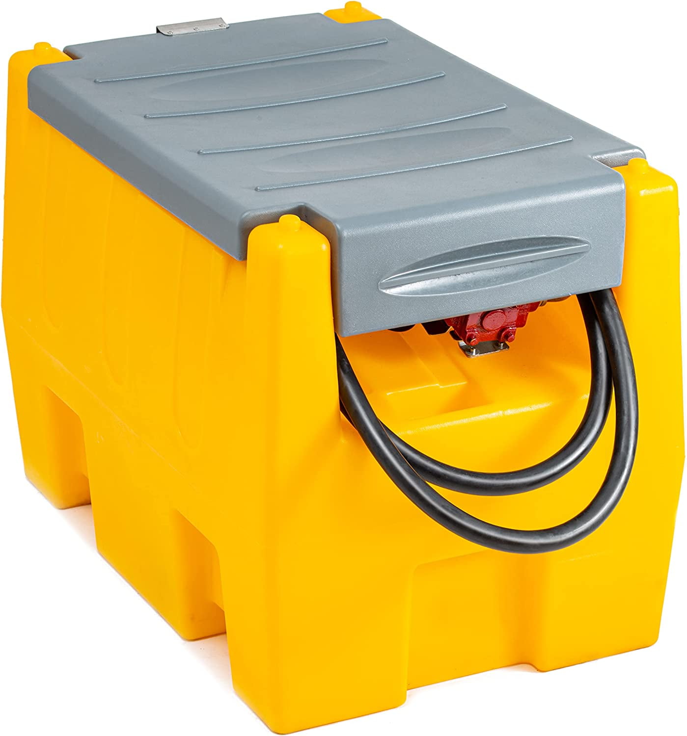 TECSPACE 58 Gallon Portable Gasoline Tank with 12V Electric Fuel Pump ...