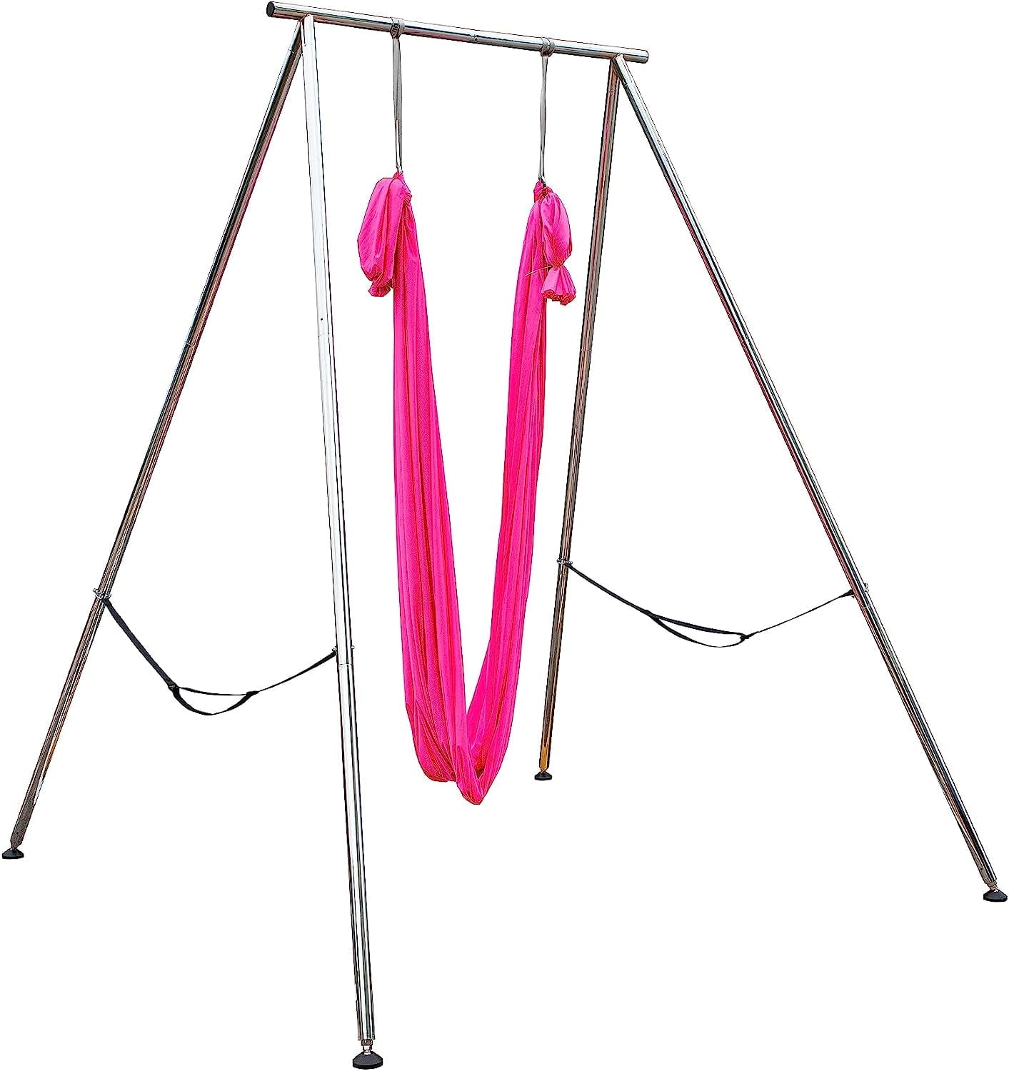 TECSPACE Yoga Stand, 9.6 FT Inversion Yoga Swing Stand, 551lbs/250kg ...