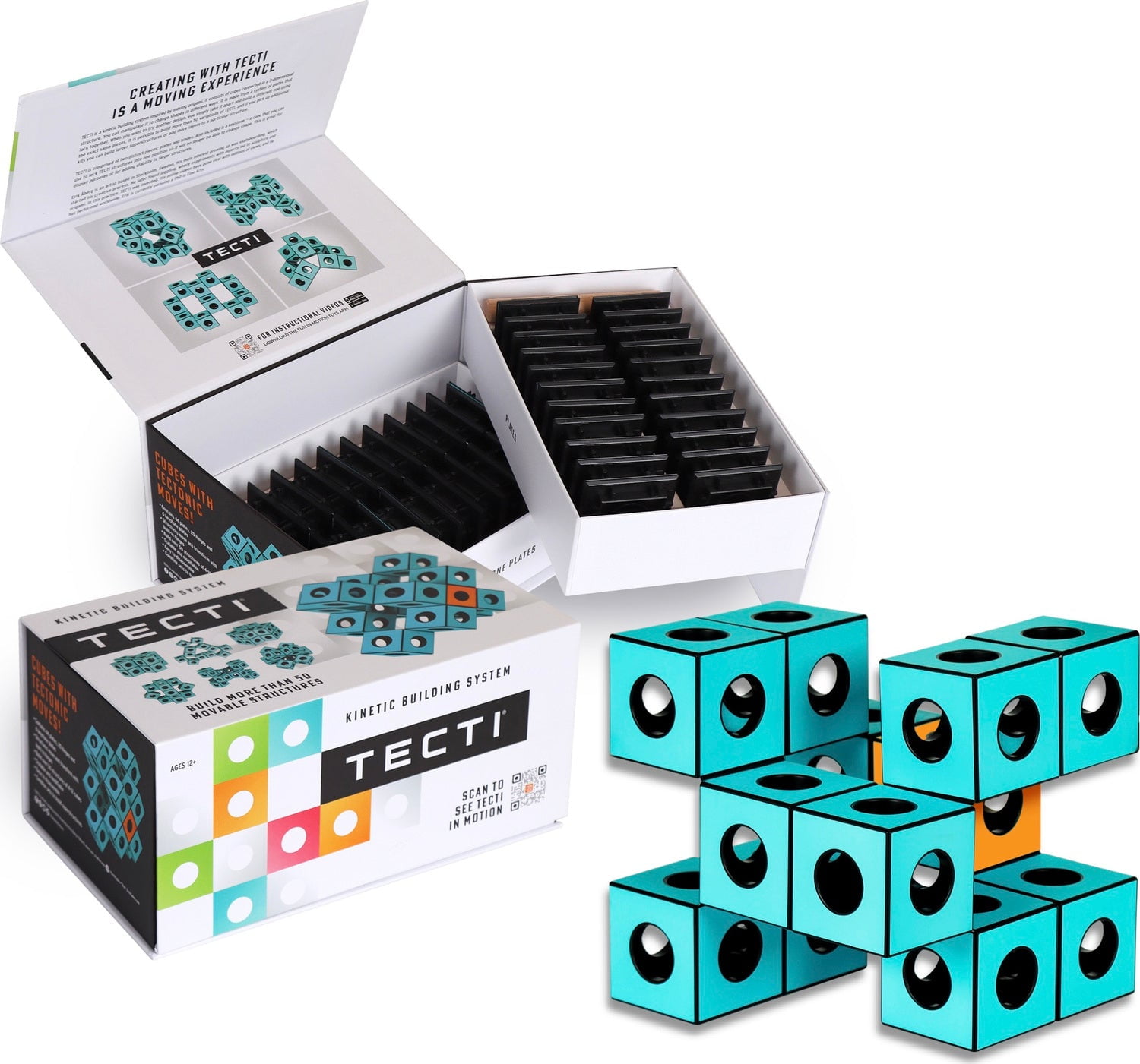 TECTI Kinetic Building System - Cubes with Seismic Moves - Consists of ...