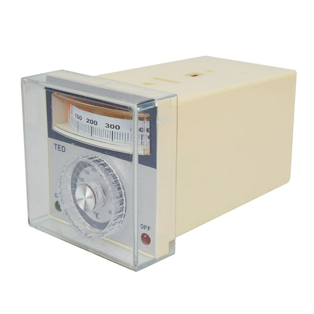 Ted 2001 Intelligent Pointer Thermostat K Type Temperature Control Meter 0 400℃
