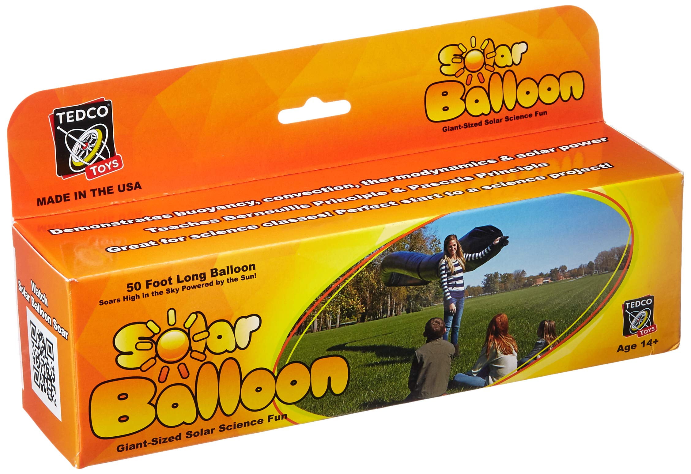 TEDCO Tedcotoys Kids Activity 50-Foot Solar Balloon KMC2for 14 years ...