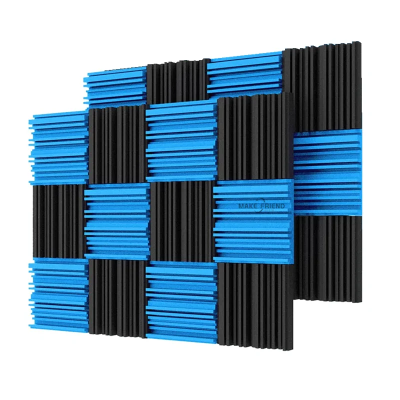 TEDresco 24 件 25x25x5cm High Density Soundproofing Sponge Pad ...