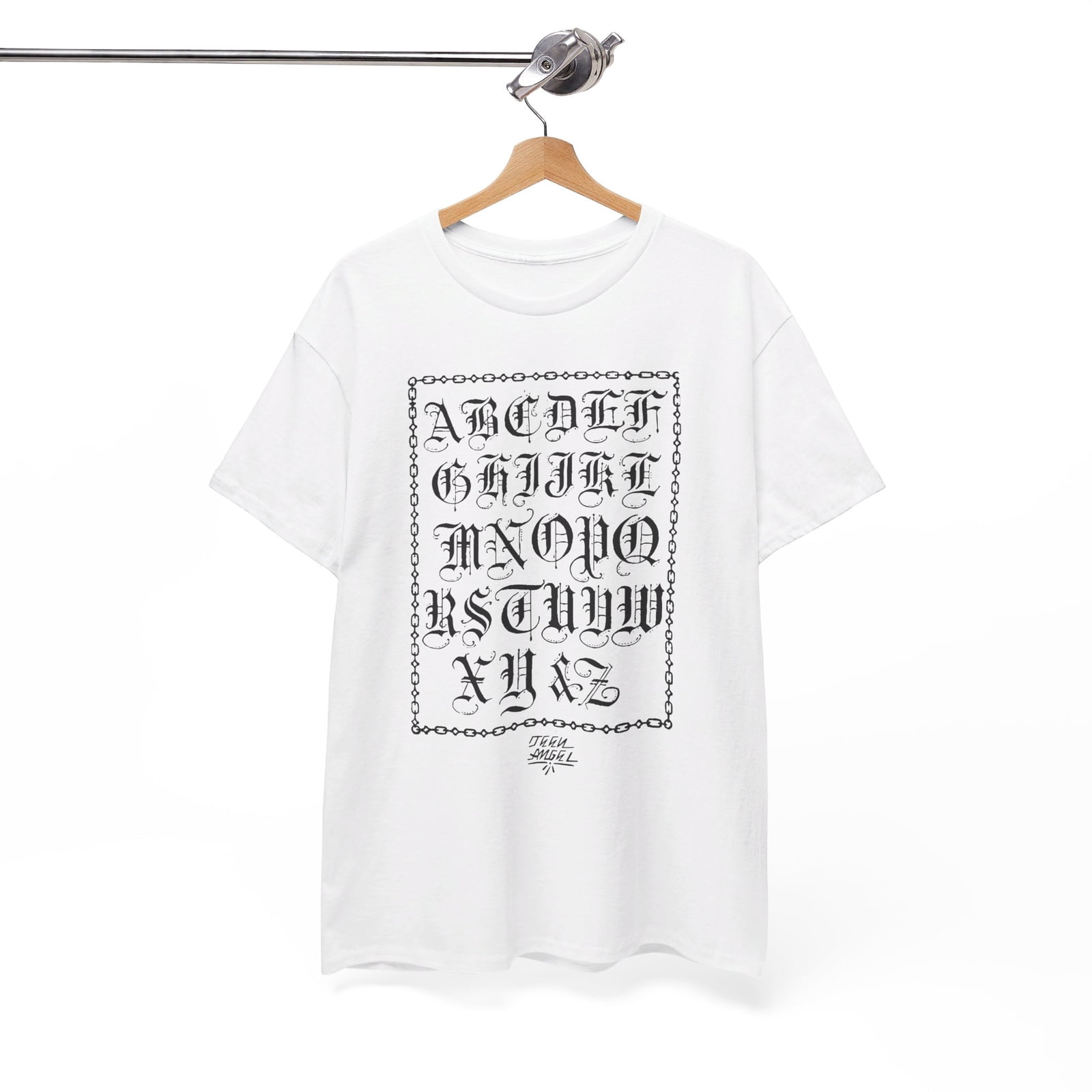 TEEN ANGEL MAGAZINE T-SHIRT LETRAS ARTE LA GRAFFITI 90S CHOLO - Walmart.com