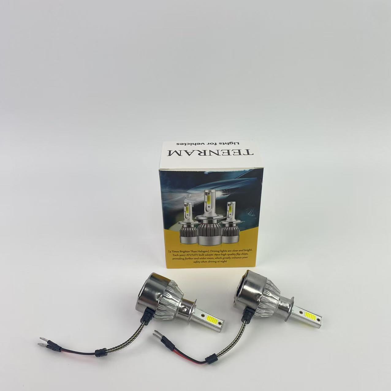 TEENRAM Lights for vehicles,Powersports Light Bulbs Super Bright 60W ...