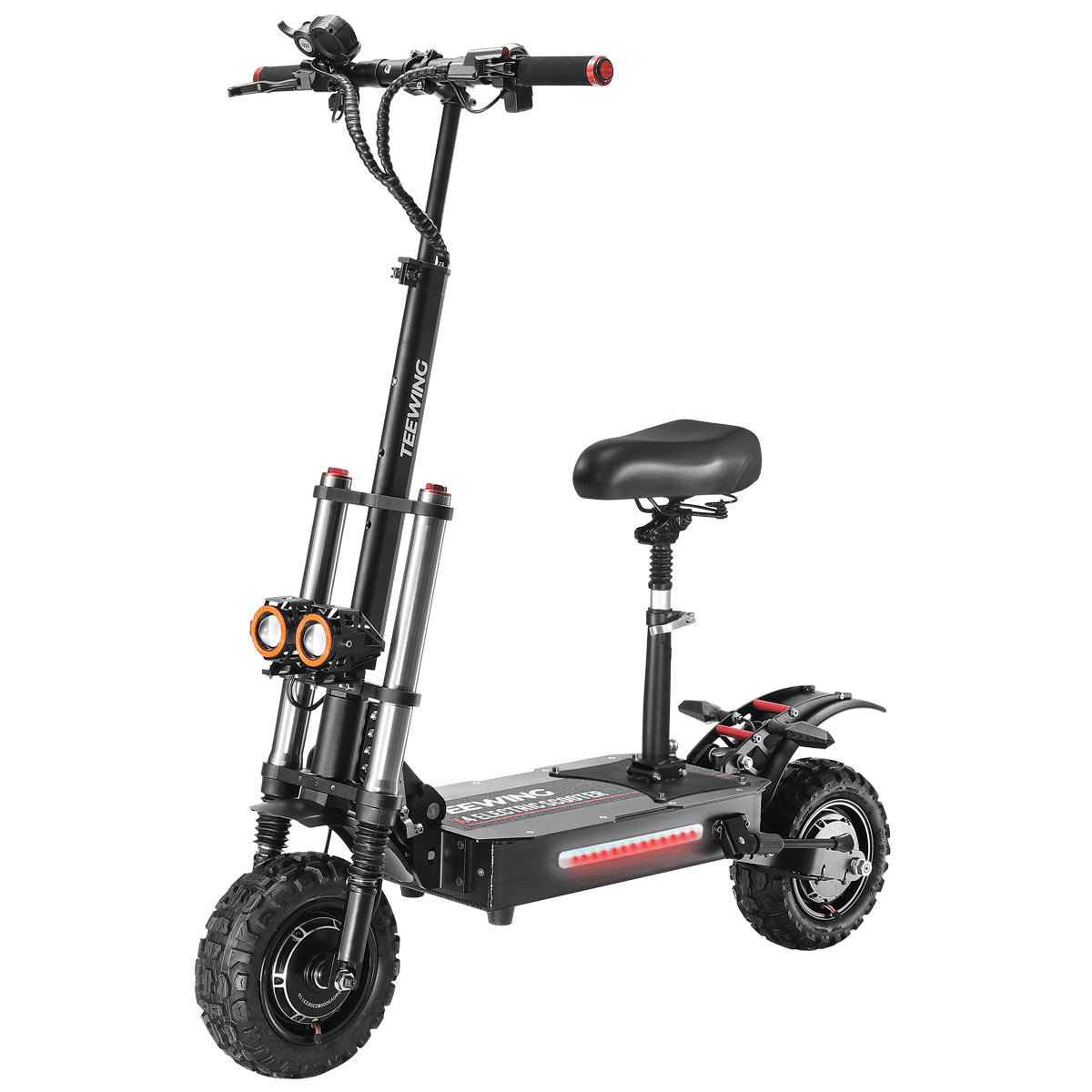 TEEWING X5 55mph Electric Scooter for Adults, Electric Scooters with ...