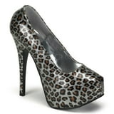 TEEZE-37, Cheetah Glitter Pat With Concealed PF - Walmart.com