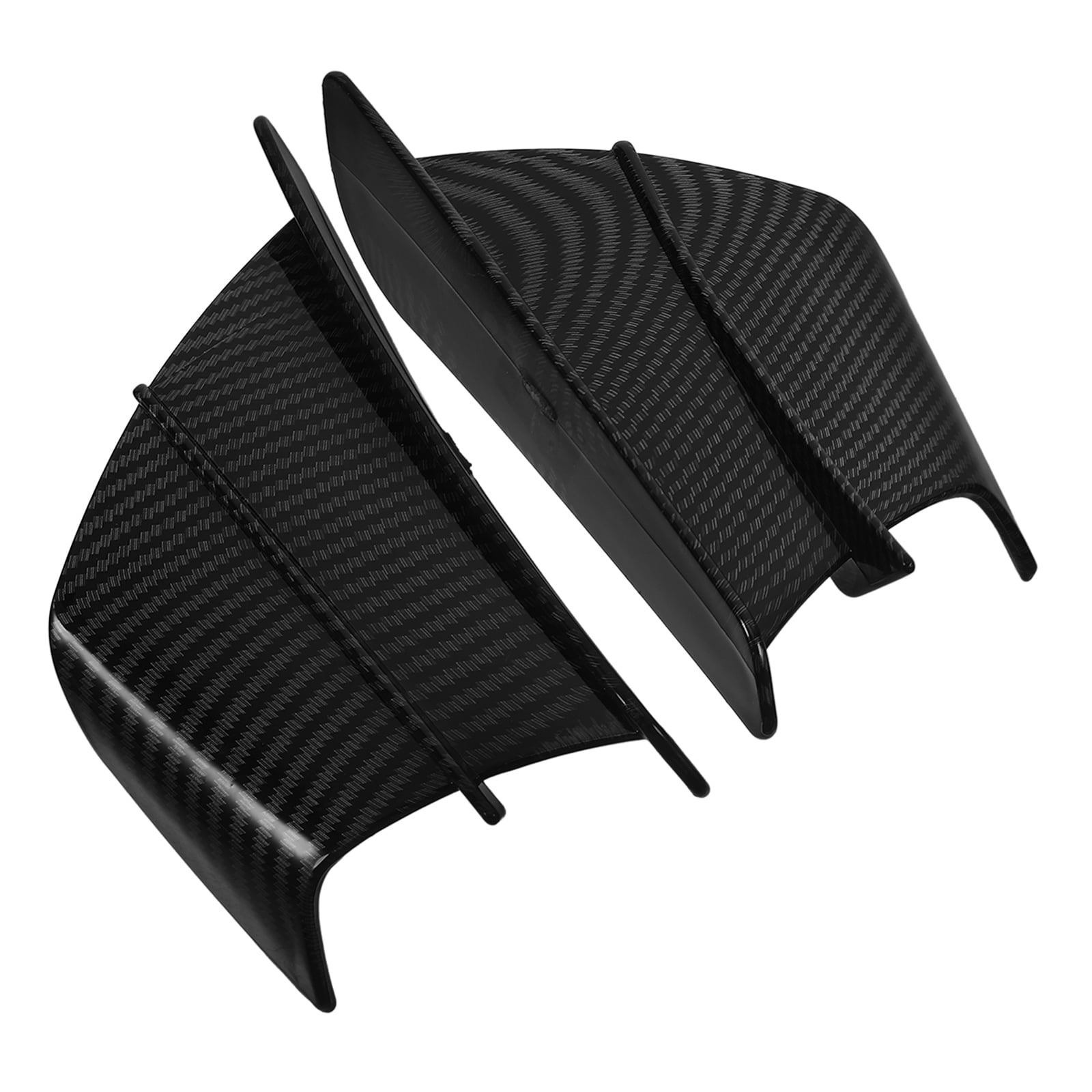 TEHAUX 1 Pair Motorbike Winglet Spoiler Wing Motorcycle Fairing Winglet ...