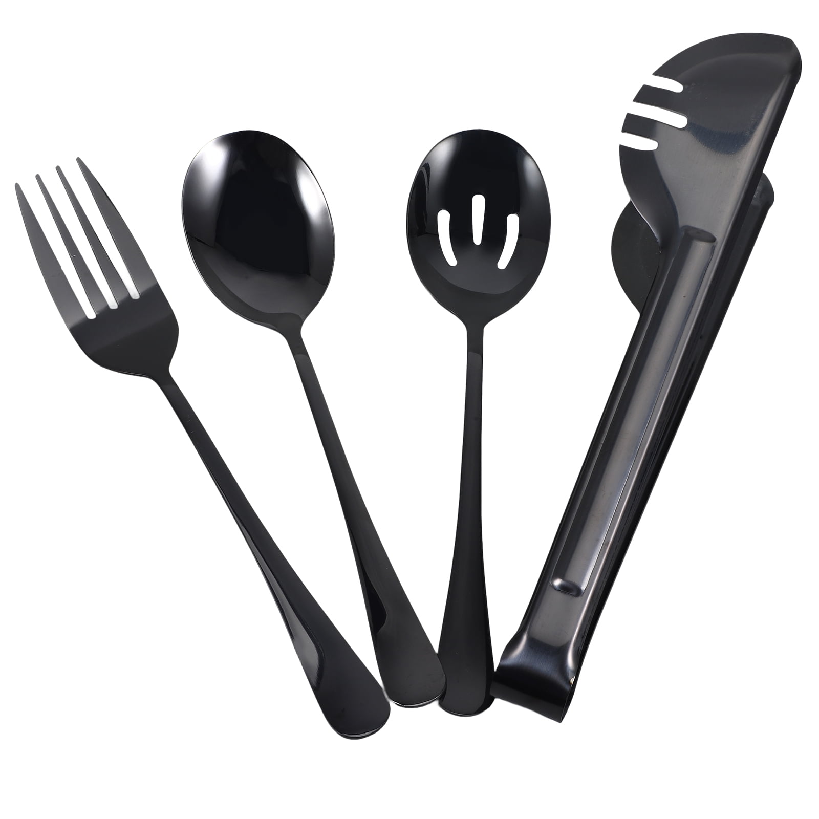 TEHAUX 1 Set Serving Utensils Buffet Serving Fork Spoon Utensil Set for ...