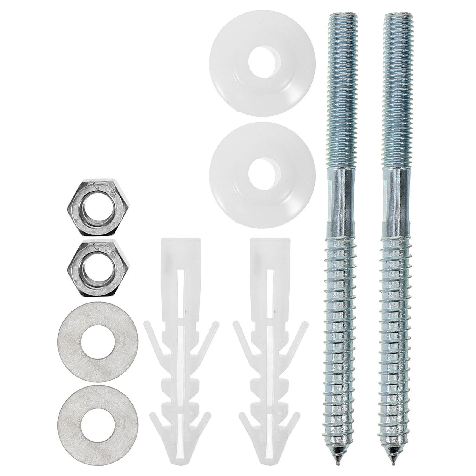 TEHAUX 1 Set of Basin Fixing Screws Wash Basin Bolts Basin Seal Ring ...