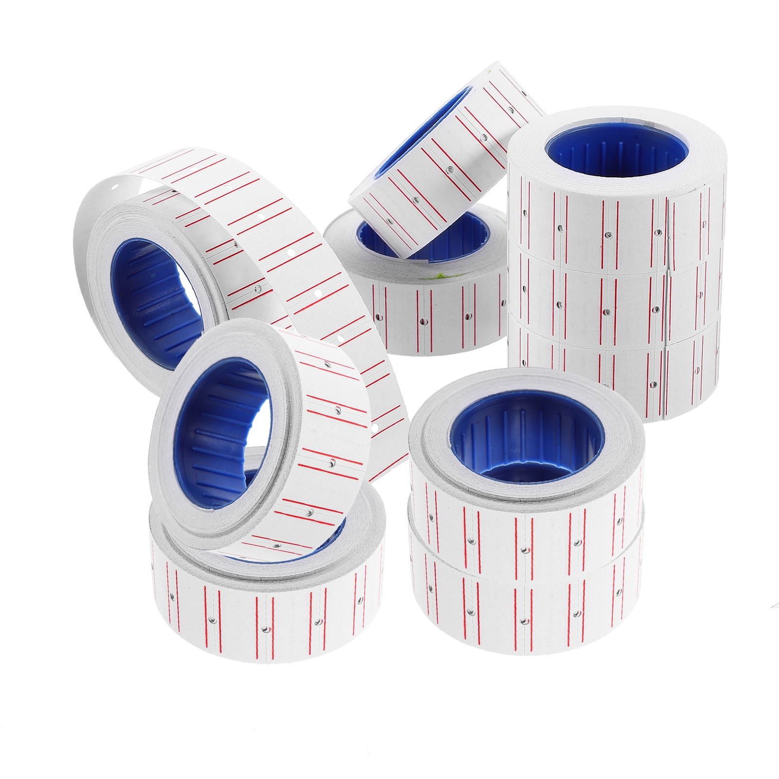 TEHAUX 10 Rolls Price Paper Supermarket Tag Marking Tags Label Stickers ...