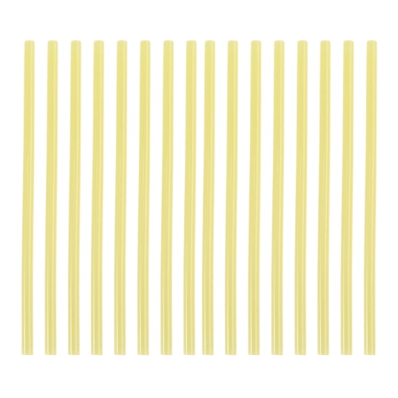 TEHAUX 100Pcs Hot Melt Glue Sticks Yellow Transparent for Craft ...