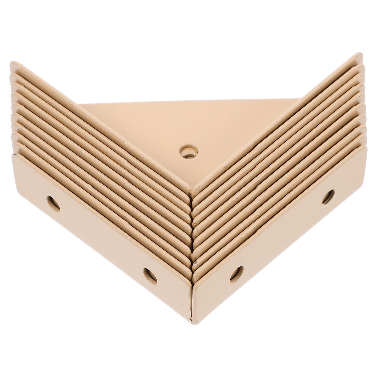 TEHAUX 10Pcs Corner Support Brace Cabinet Bracket Furniture Corner ...