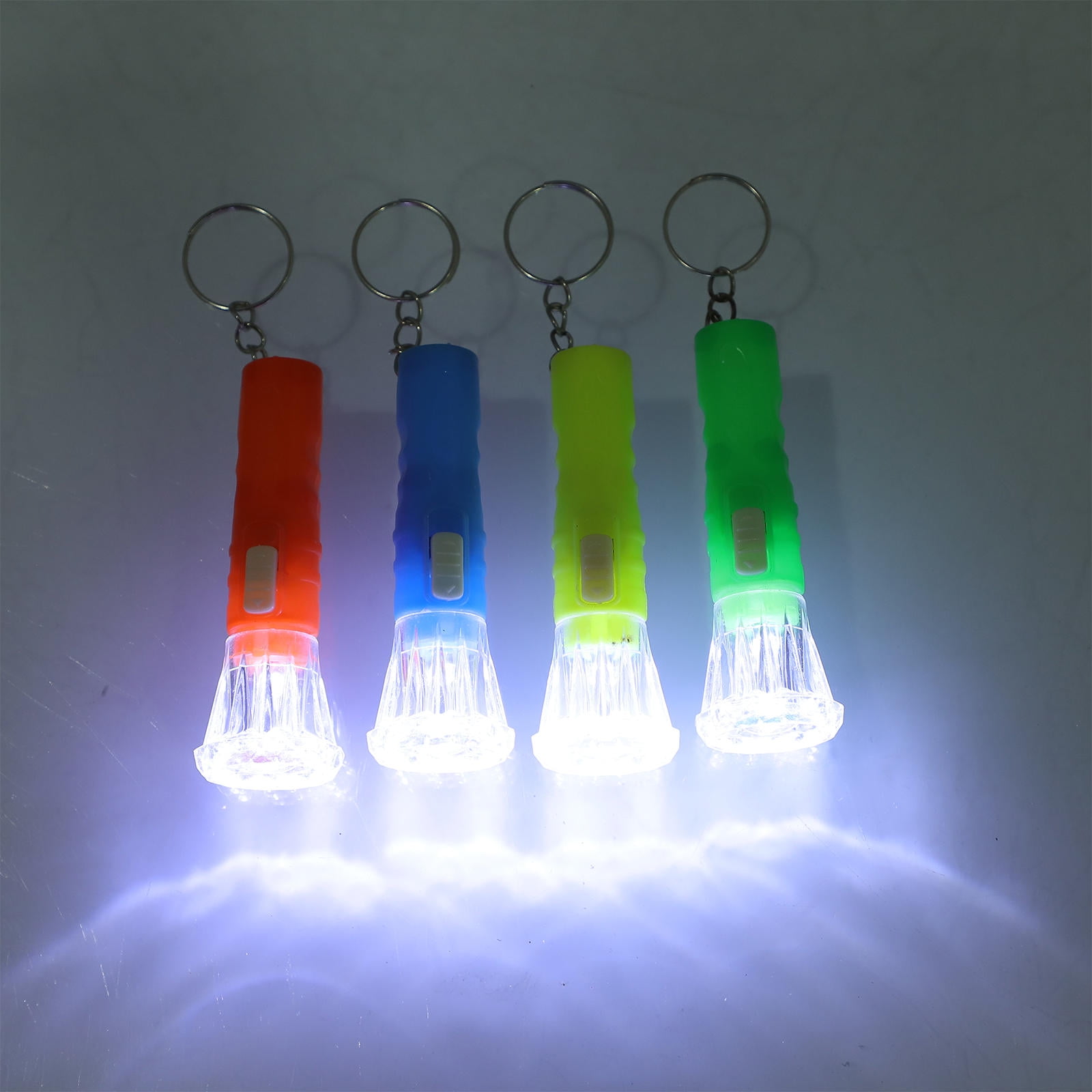 TEHAUX 10-Pack Portable Small Pocket Flashlights, LED Mini Torch for ...