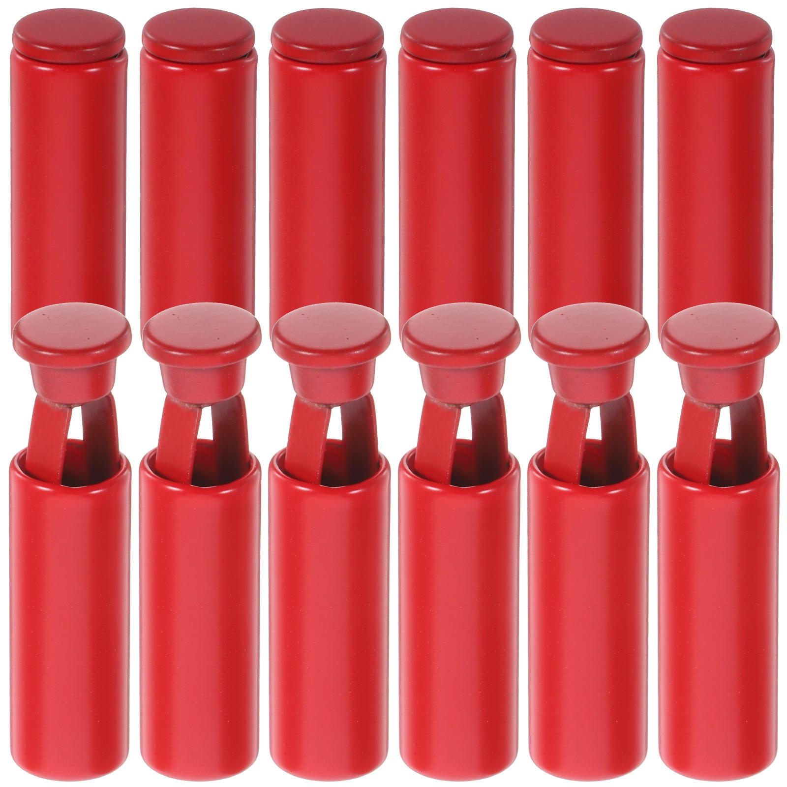 TEHAUX 12Pcs Metal Cord Locks Simple and Functional Rope End Caps for ...