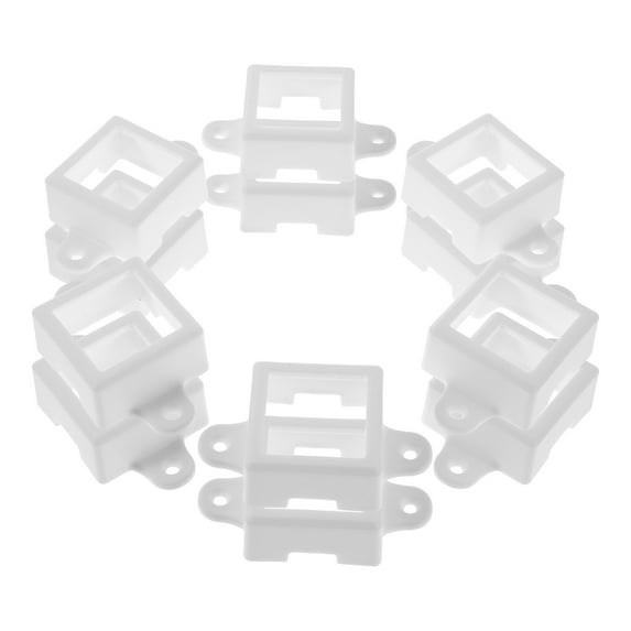 TEHAUX 12Pcs Outdoor LED Light Fixing Clips with Robust Structure and ...