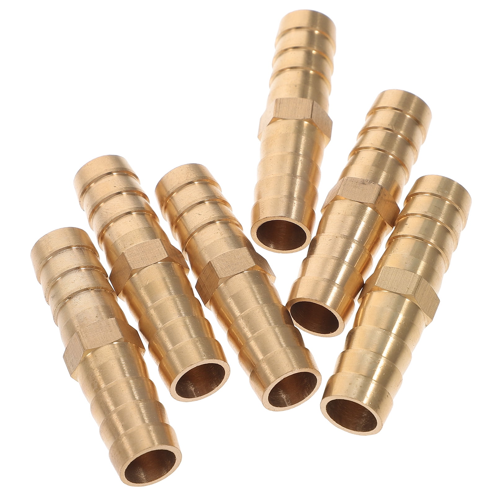 TEHAUX Straight Coupling Copper 12Pcs 1/2 Inch - Walmart.com