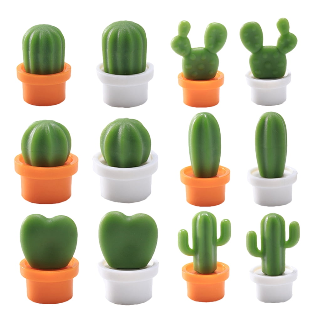TEHAUX Cute Office Magnets 12pcs ABS Magnetic Household Use for Home ...