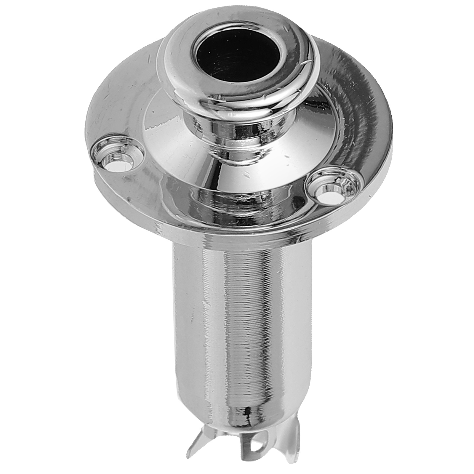 TEHAUX 1Pack Silver Round End Pin Jack Suitable for Acoustic Guitar ...