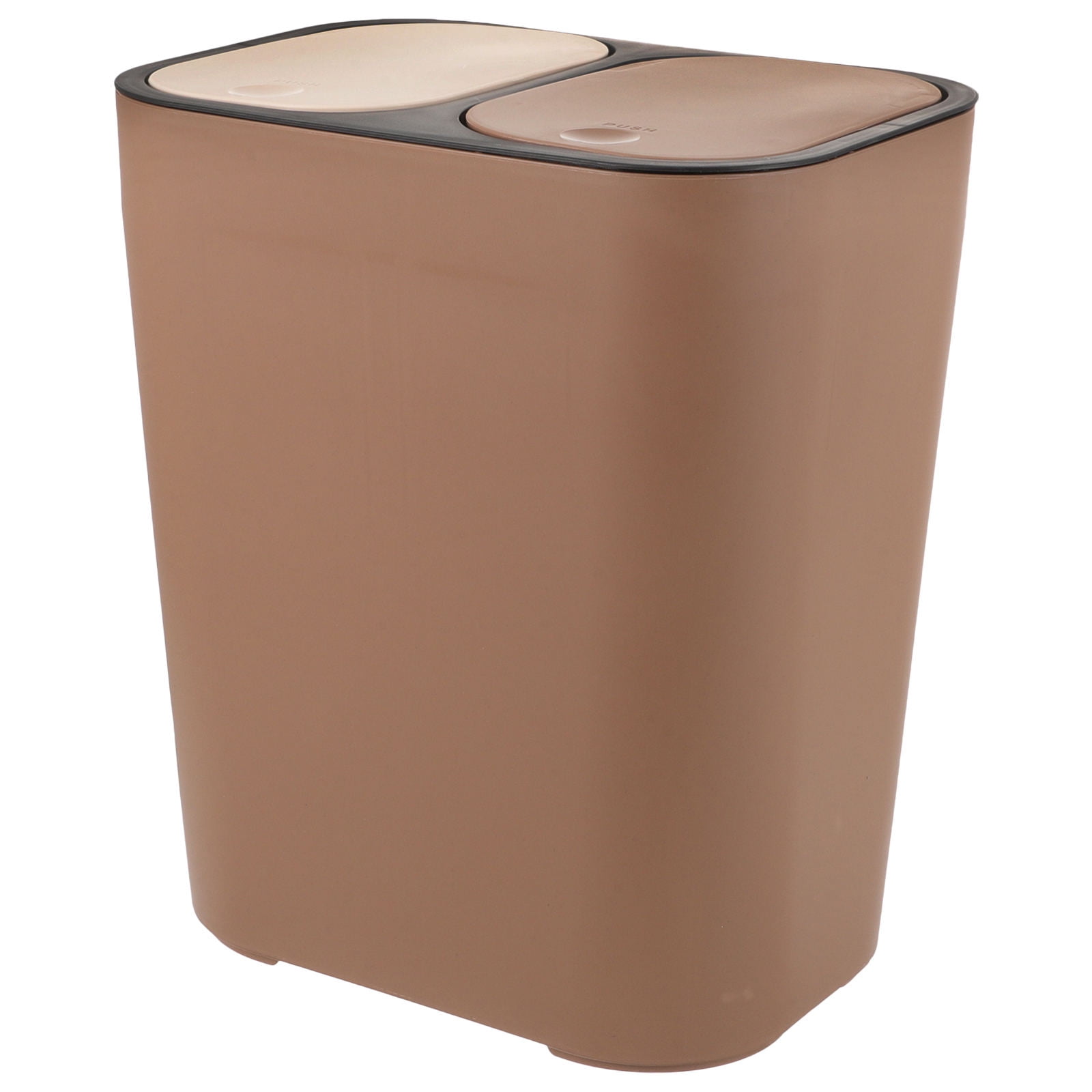 TEHAUX 1Set Square Classified Dustbin With Dry And Wet Separation For ...