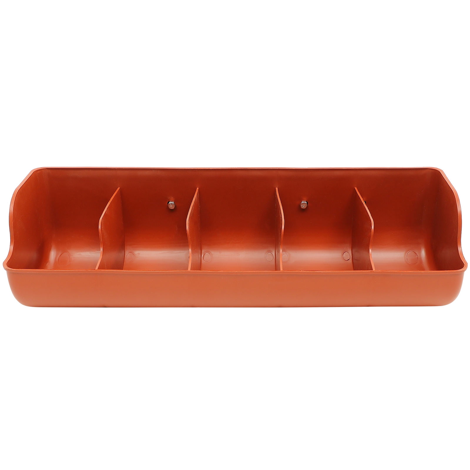 TEHAUX 1Set Trough Pig Plastic Multi Compartment Design for Pigs in ...