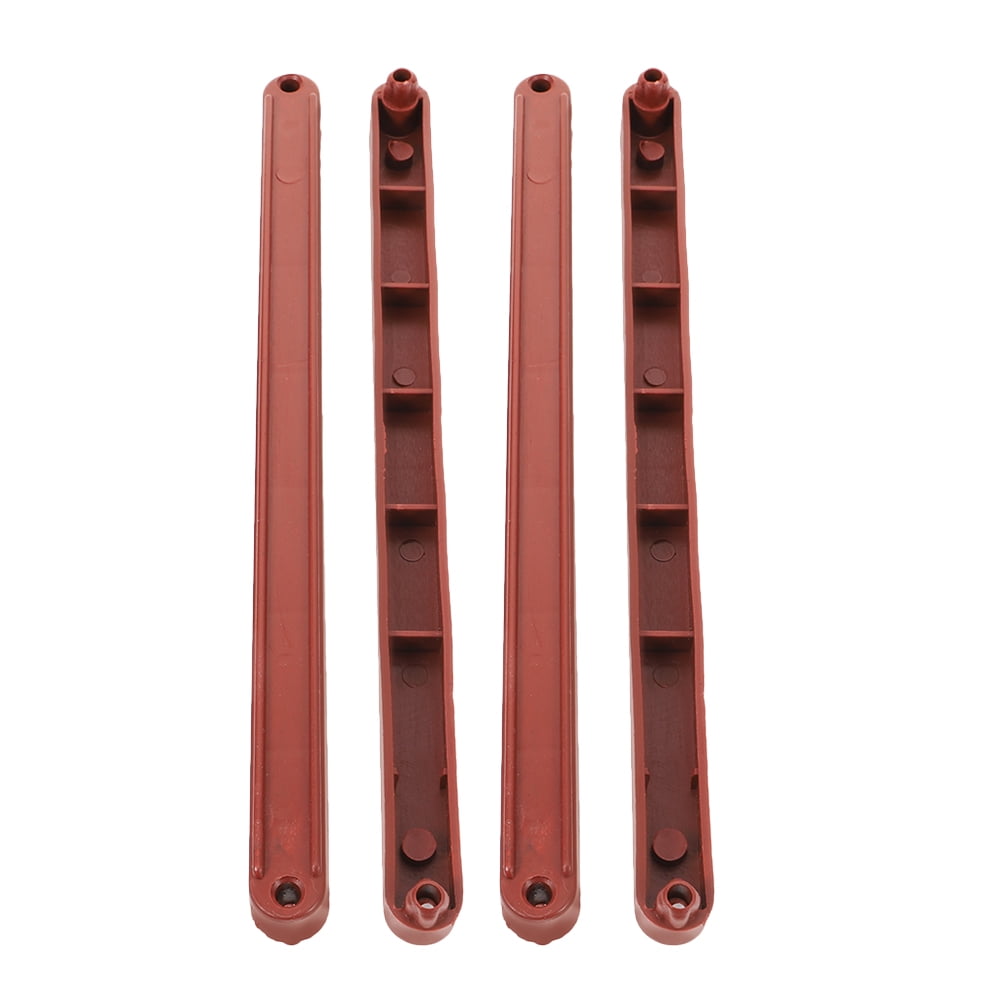 TEHAUX 2 Sets Drawer Slides 235mm for Drawers Soft Close Rail Brown ...