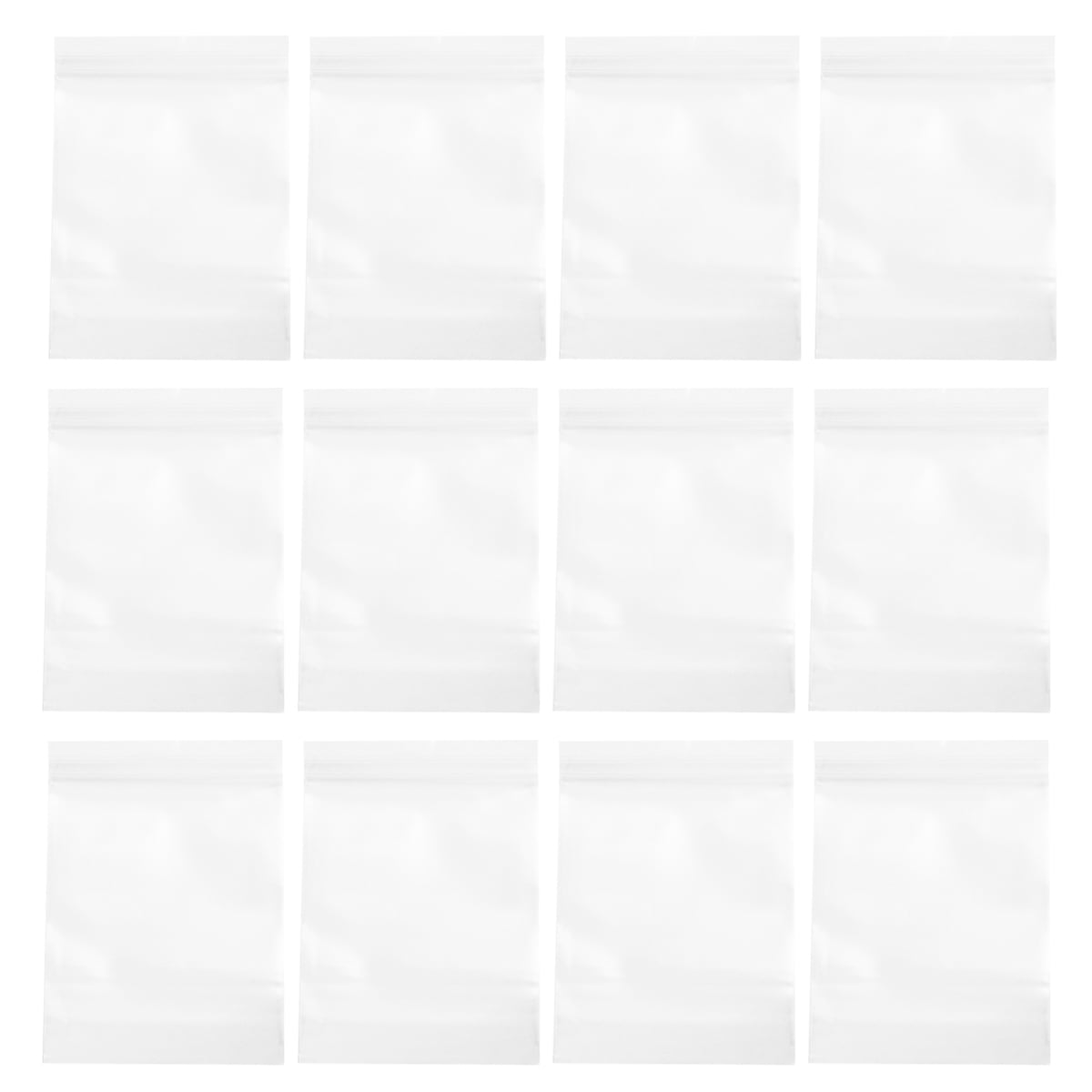 TEHAUX 200Pack Clear Storage Bag 10x7cm for General Users and Retail ...