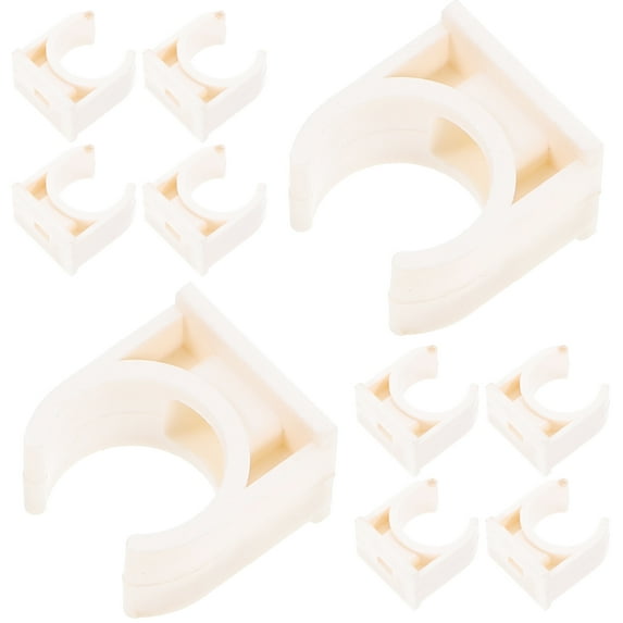 TEHAUX PVC U Shape Clamp for Secure Pipe and Cable Installation, Heavy ...