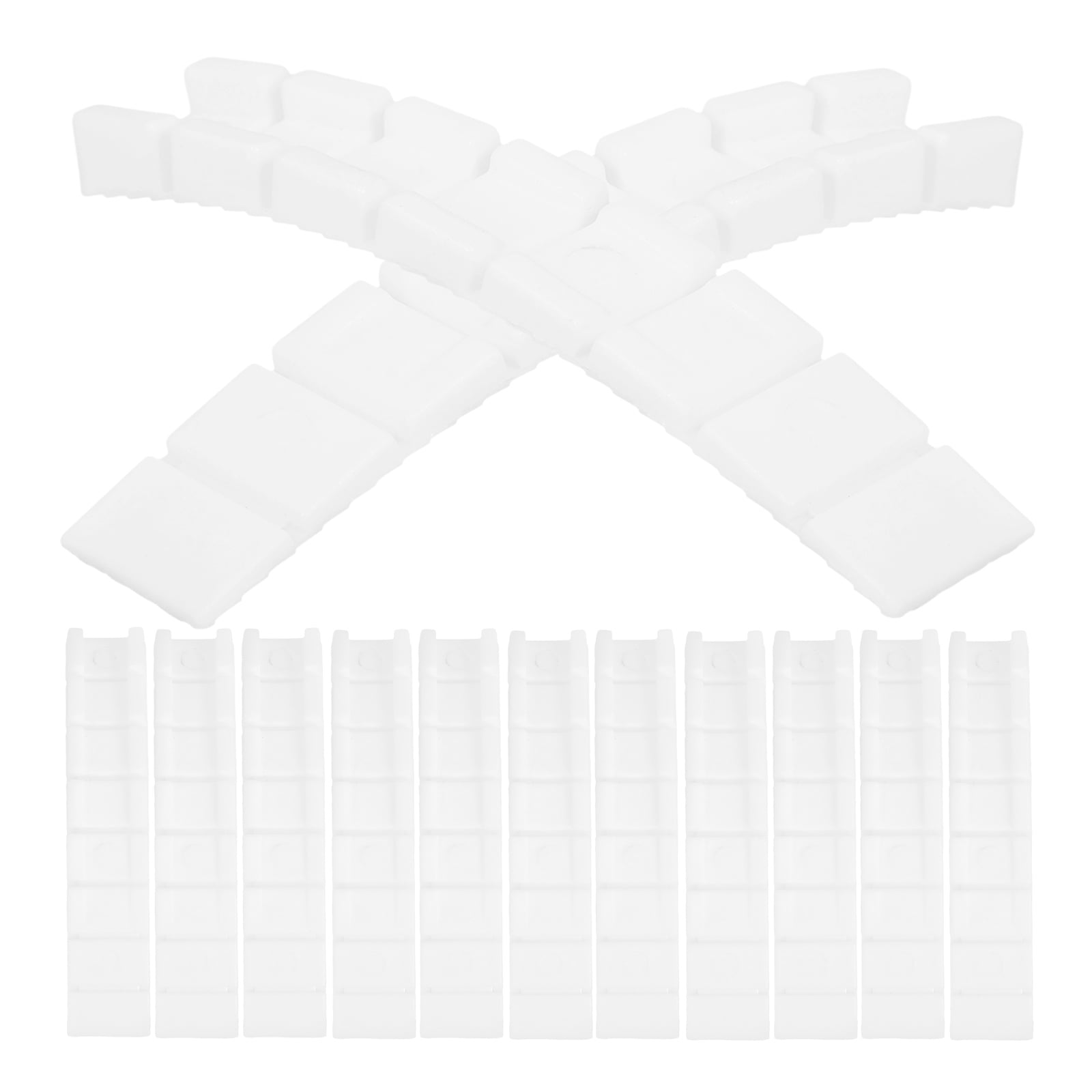 TEHAUX 24 Pcs Risers for Table Legs Furniture Pads Horizontal Spacers ...