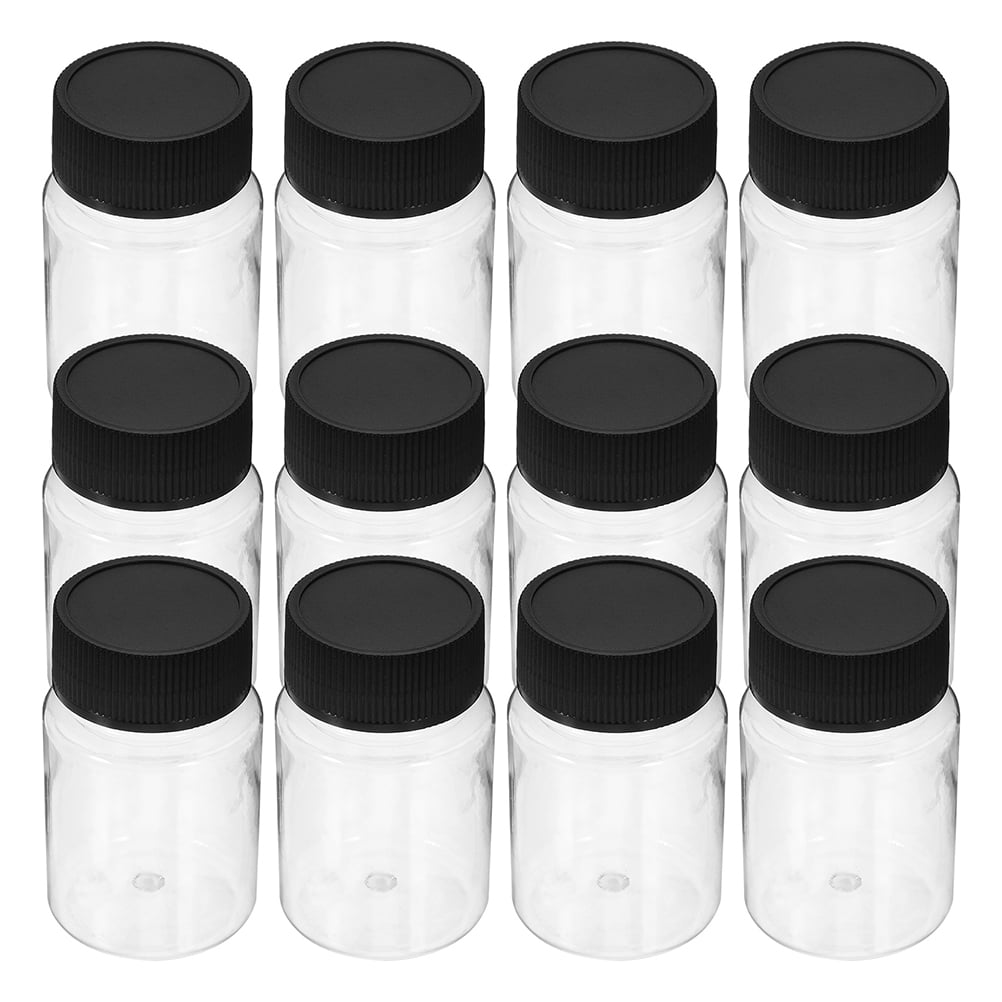 TEHAUX 24 Pcs Sample Vial for Laboratory Empty Chemical Reagent Bottles ...